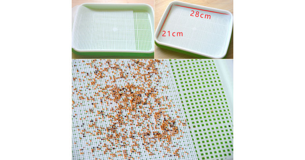 Fine Silicone Mesh For Microgreens Seedling / Nursery Tray